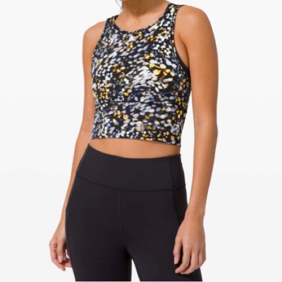 lululemon athletica | Tops | Lululemon Power Pivot Tankmetropolis Glow ...
